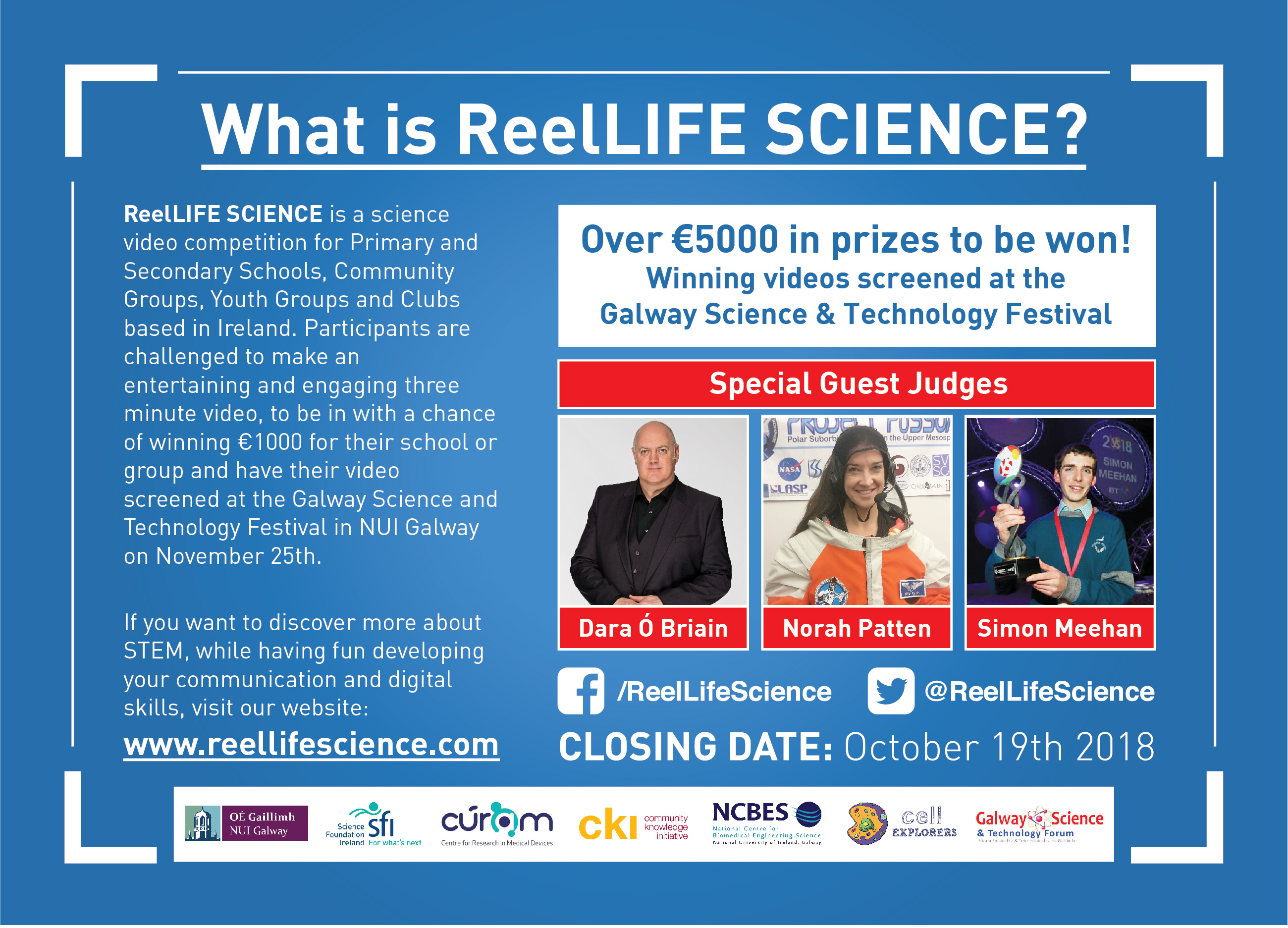 Announcing ReelLIFE SCIENCE 2018 – ReelLIFE SCIENCE